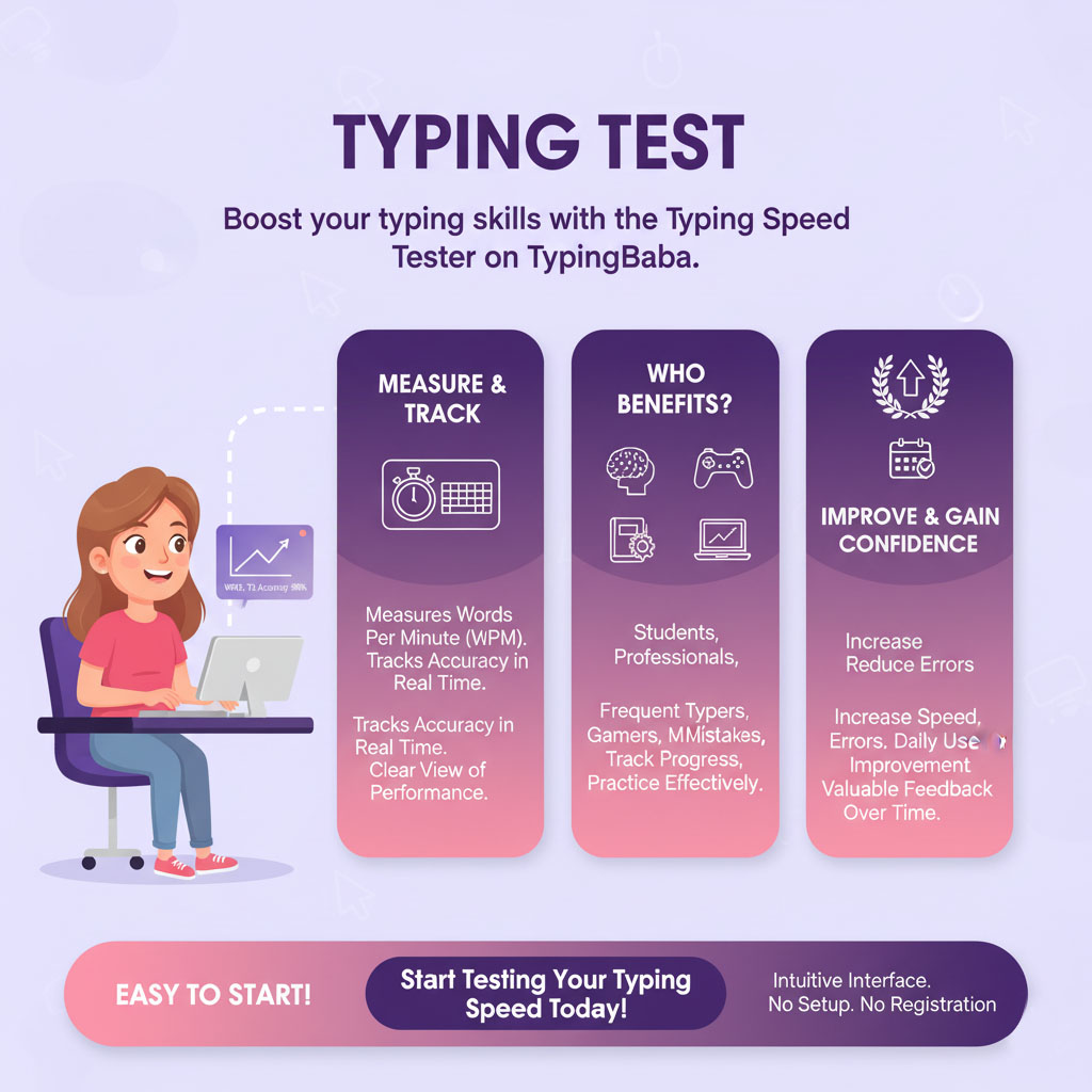 Typing Baba - English Passage for Typing to Boost Your Skills